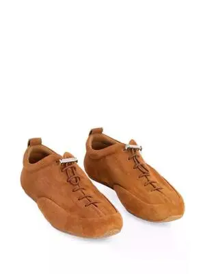 By Far Suede Lace-up Sneakers