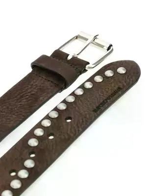 Emporio Armani Studded Leather Belt