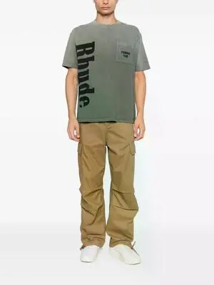 Rhude Logo-print Pocket T-shirt
