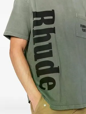 Rhude Logo-print Pocket T-shirt