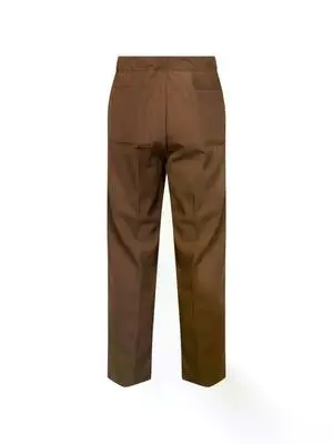 COSTUMEIN Belted Pressed-crease Trousers