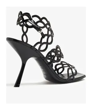 SERGIO ROSSI Sr Mermaid" 100mm Leather Sandals