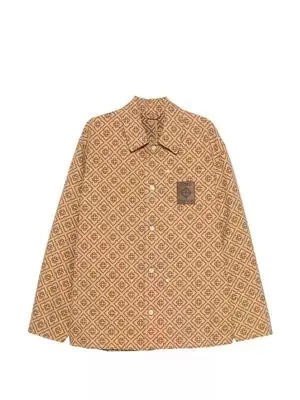 Casablanca Monogram-print Logo-patch Jacket