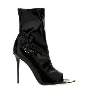 GIUSEPPE ZANOTTI Intriigo Peep-toe Ankle Boots