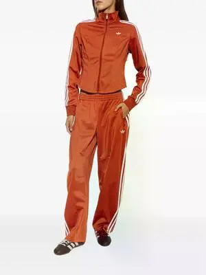 Adidas Logo-embroidered Side-stripe Track Pants