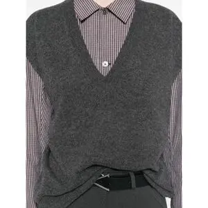 Pinko V-neck Knitted Vest