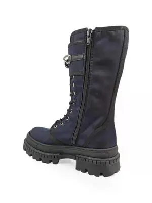MADISON MAISON Buckled Chain-detail Boots