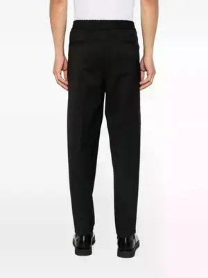 Zegna Pleated Trousers With Elasticated Waistband
