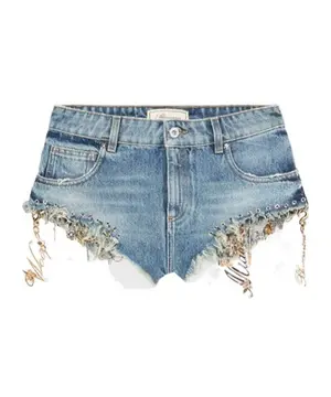 Blumarine Button Detailed Shorts For Women