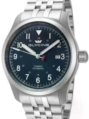 GLYCINE Combat Field Automatic Watch - Blue