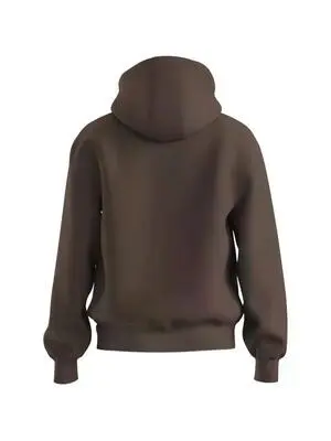 Hugo Cotton Terry Zip-up Hoodie Eith Logo Print