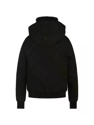 Mackage Quilted Hooded Jacket With Shearling Collar