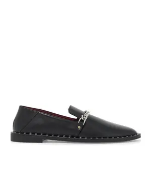 Stella McCartney Falabella Embellished Loafers - Black
