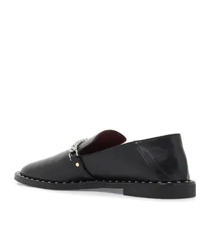 Stella McCartney Falabella Embellished Loafers - Black