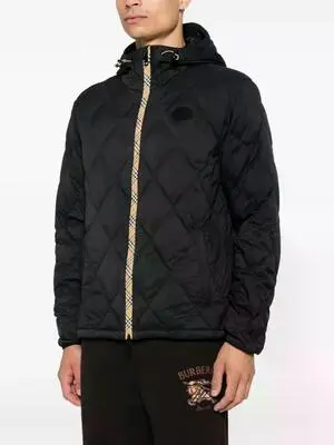Burberry Quilted Hooded Jacket