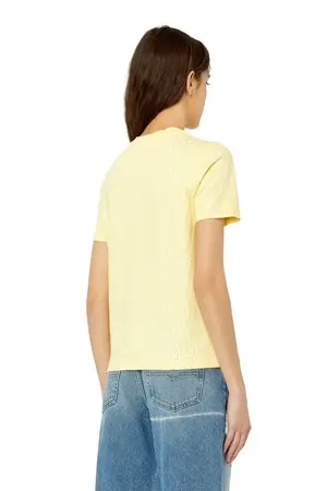 DIESEL® Logo-print Short-sleeve T-shirt - Nude