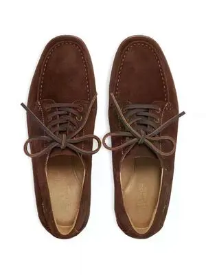G.H.BASS Wilton Driver 4-eye Lace-up Boat Shoes