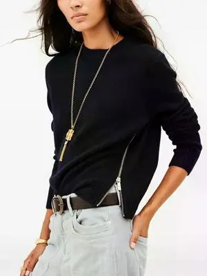 Ba&sh Cheyla Side-zip Sweater