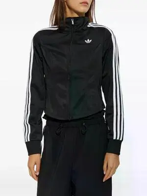 Adidas Logo-embroidered Zip-up Sweatshirt