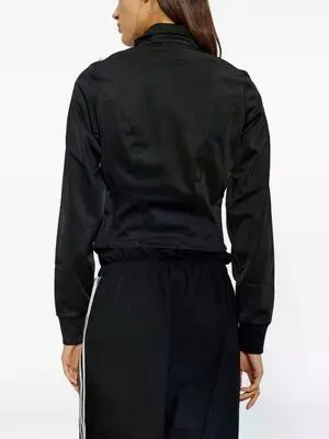Adidas Logo-embroidered Zip-up Sweatshirt