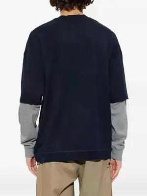 DARKPARK Troy Layered-sleeve T-shirt