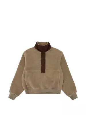 ENTIRE STUDIOS Paneled Fleece Sweatshirt