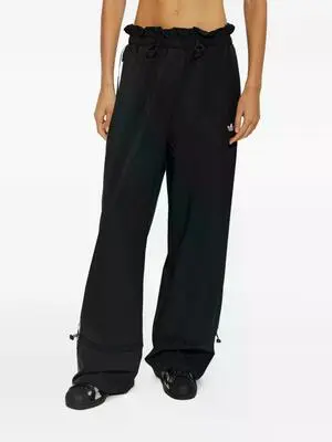 Adidas Logo-embroidered Side-stripe Track Pants