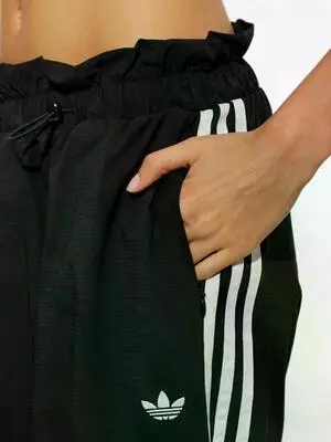Adidas Logo-embroidered Side-stripe Track Pants
