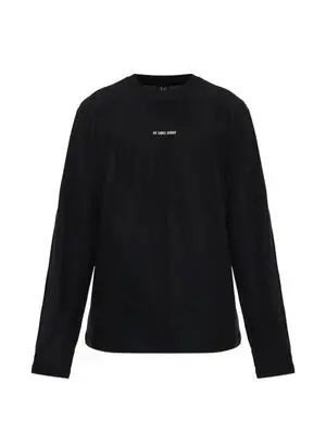 44 LABEL GROUP Graphic-print Long-sleeve T-shirt - Black