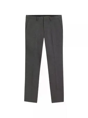 Hugo Melange Stretch Wool Extra-slim Fit Dress Trousers - Grey
