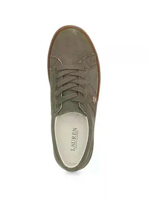 Ralph Lauren Janson Ii Logo-plaque Lace-up Sneakers