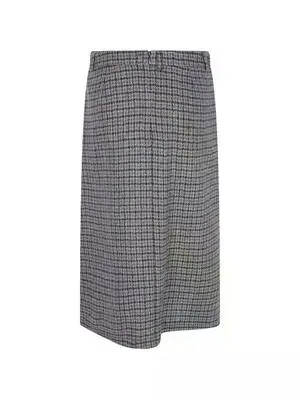Seventy Check Pleated Skirt