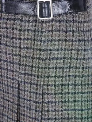Seventy Check Pleated Skirt