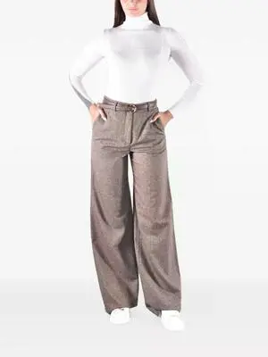 Max Mara Belted Wide-leg Trousers