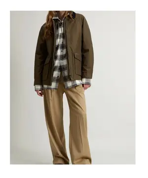 Woolrich Velvet-collared Flap-pockets Jacket