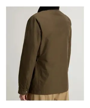 Woolrich Velvet-collared Flap-pockets Jacket