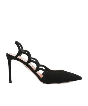 AQUAZZURA Pointed Toe Slingback Stiletto Pumps