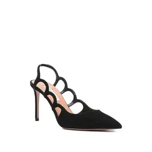AQUAZZURA Pointed Toe Slingback Stiletto Pumps