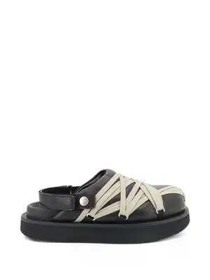 Rick Owens Megalace Platform Mules