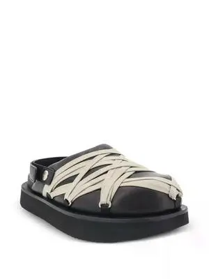 Rick Owens Megalace Platform Mules
