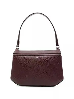 TOTEME Clip Palmellato-patent Leather Shoulder Bag - Red