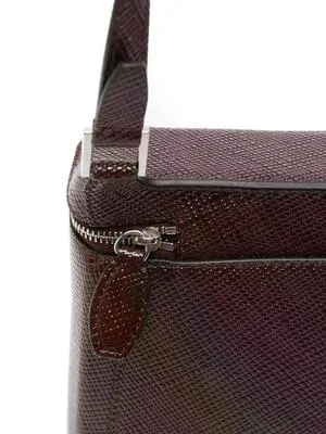 TOTEME Patent Leather Shoulder Bag - Red