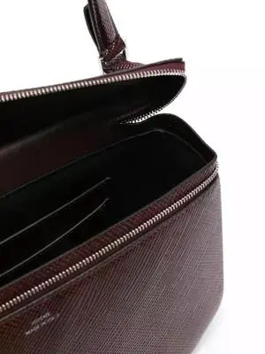 TOTEME Patent Leather Shoulder Bag - Red