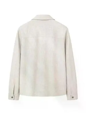 MANUEL RITZ Linen Zip-up Jacket