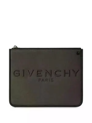 Givenchy Logo Embossed Pouch