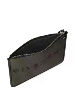 Givenchy Logo Embossed Pouch