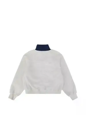 ENTIRE STUDIOS Fleece-texture Quarter-zip Sweater
