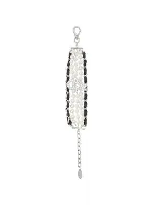 DOUBLET Bead-embellished Chain-link Bracelet
