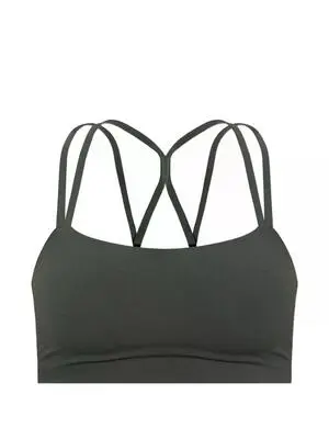 Nike Criss-cross Strap Sports Bra - Green