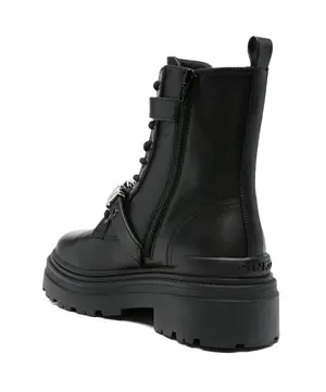 Pinko Round-toe Lace-up Boots